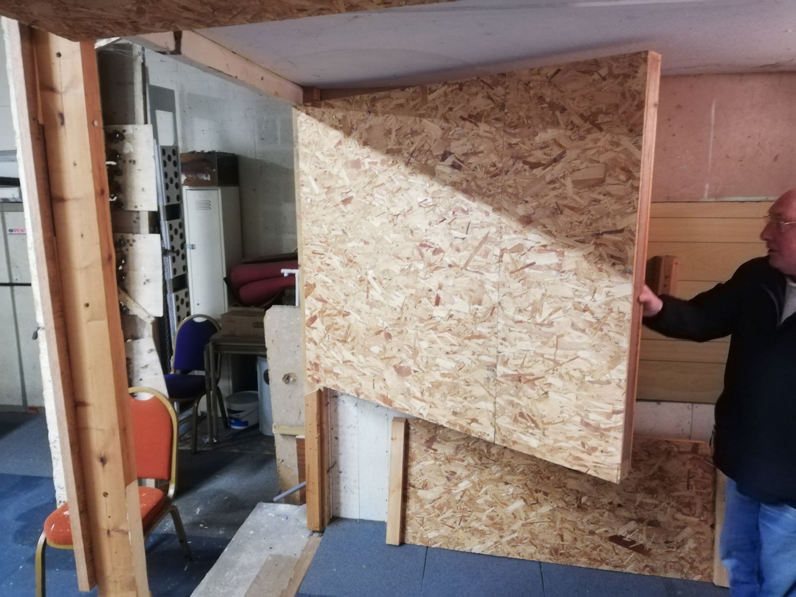 Flight Refuelling firing line doors – Ringwood Rifle Association