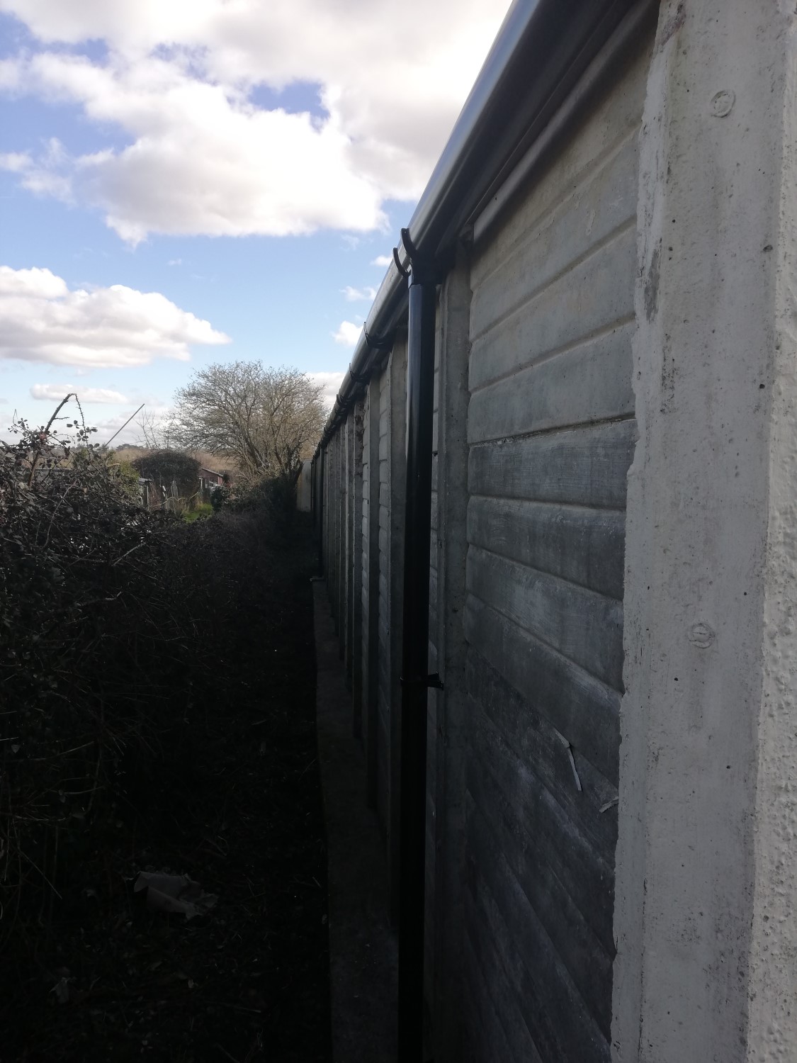 New guttering for the range – Ringwood Rifle Association